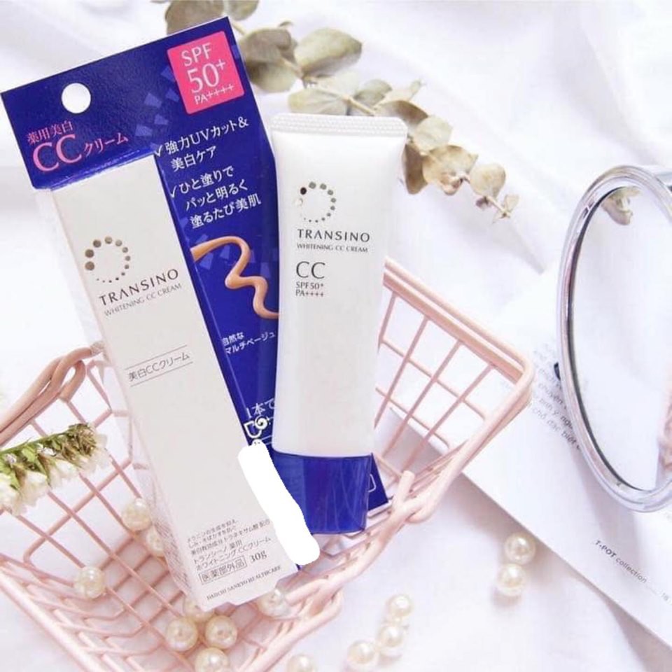 Kem trang điểm Transino Whitening CC Cream 30g