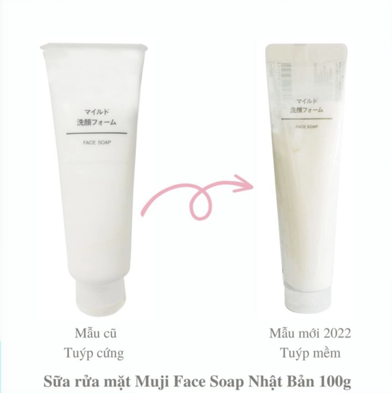 Sữa rửa mặt Muji Face Soap 100g