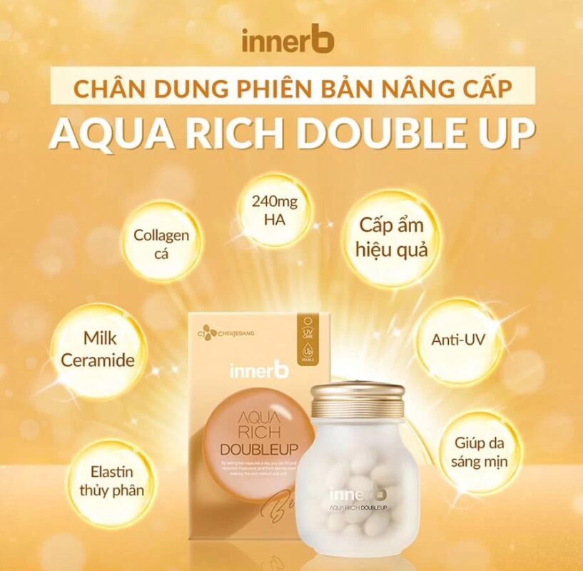 Viên uống cấp nước Collagen Innerb Aqua Rich Nhật Bản